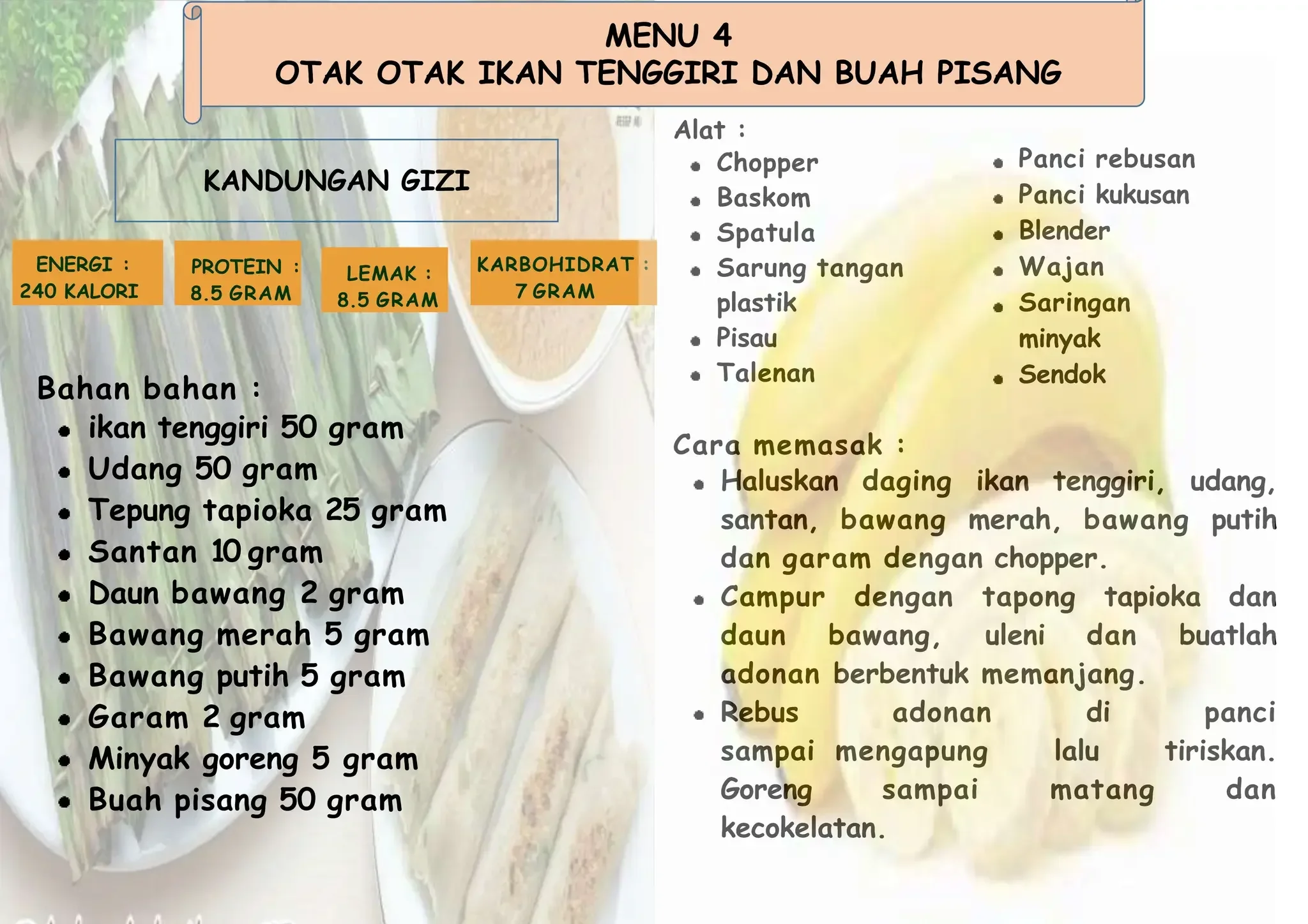 Resep PMT Lezat dan Bergizi, Ide Praktis untuk Makanan Sehat Keluarga ...