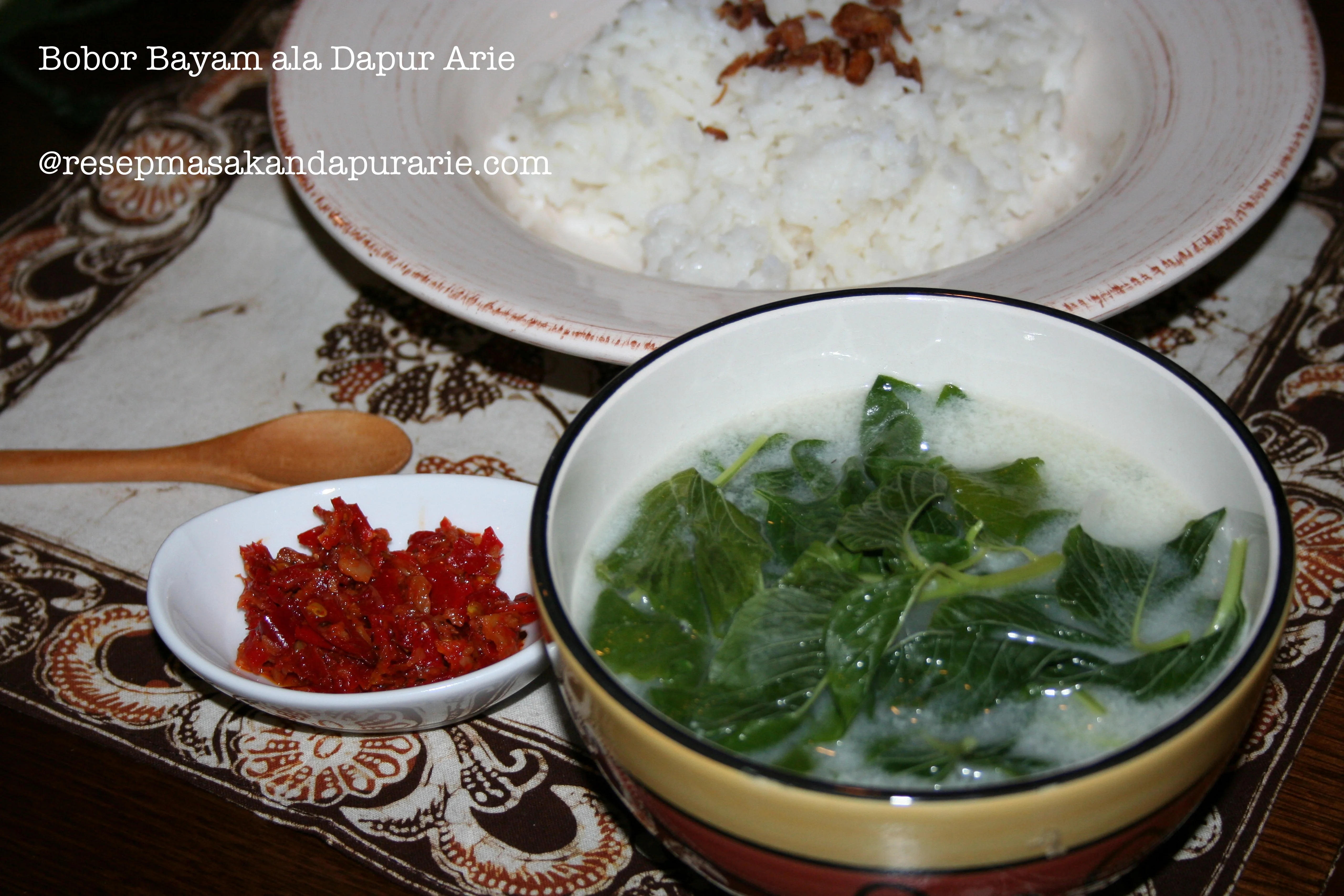Resep Bobor Bayam Lezat dan Sehat, Rahasia Masakan Rumahan yang Bikin ...